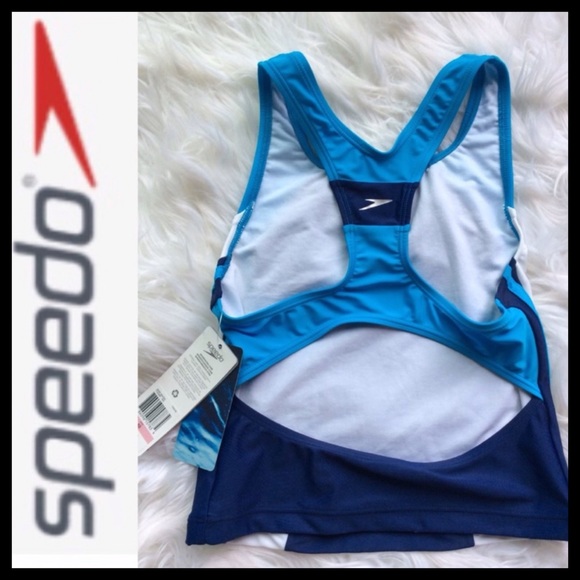 Speedo | Swim | Bnwt Speedo Girls Tankini Top | Poshmark